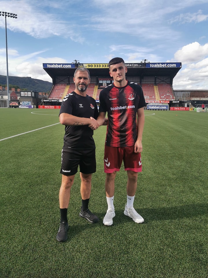 Jay Boyd Signs Professional Forms