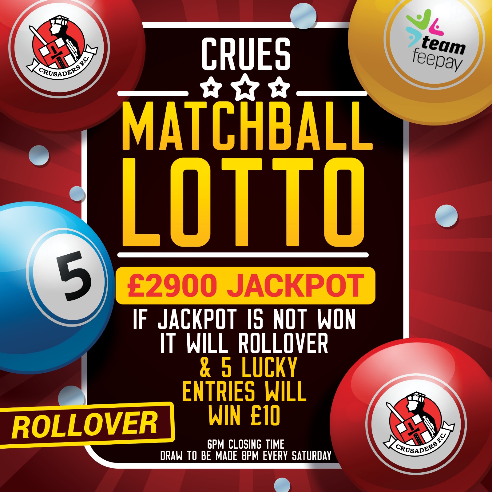 Lotto Stands At £2900