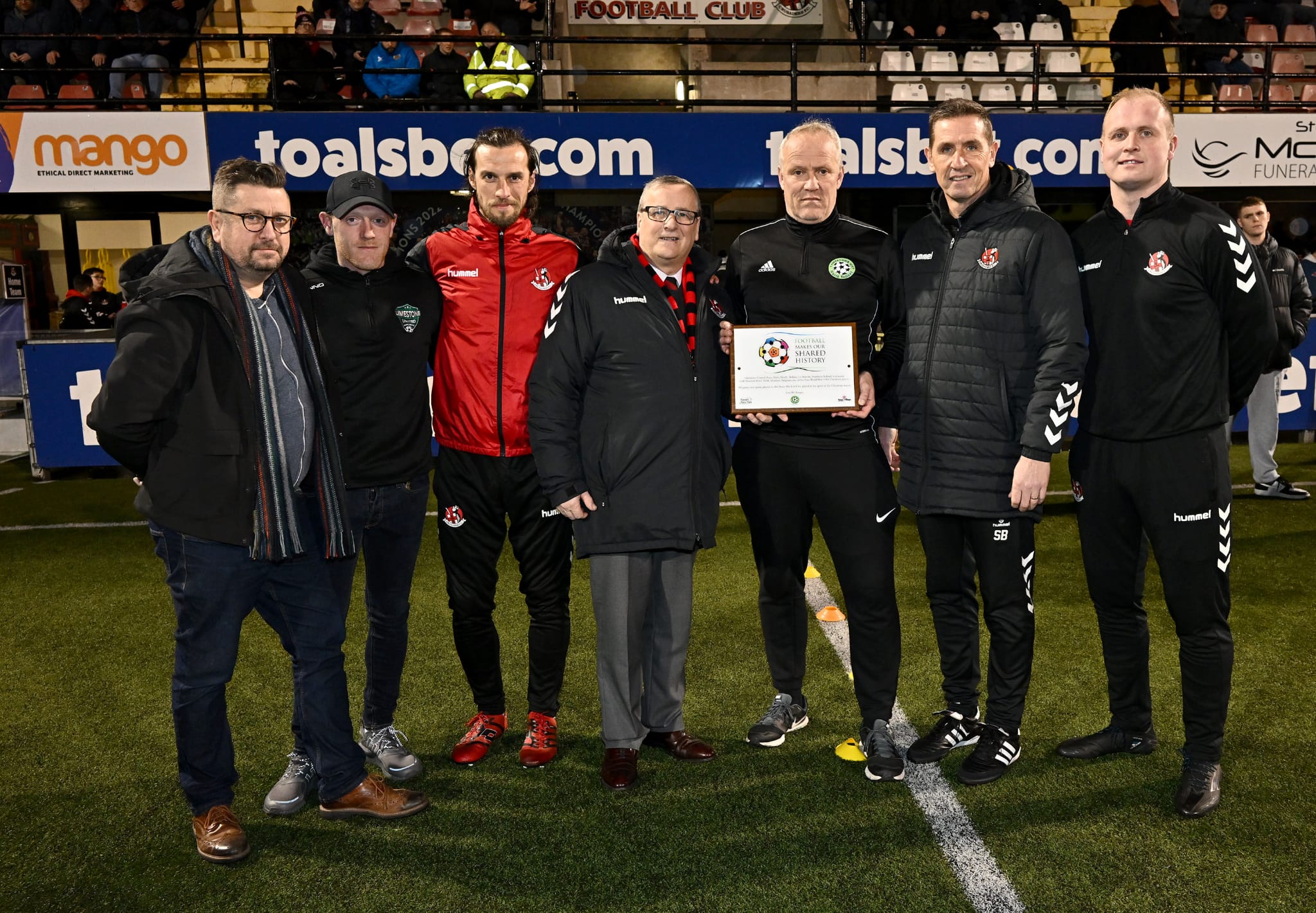 Limestone United Make Seaview A Peace Pitch