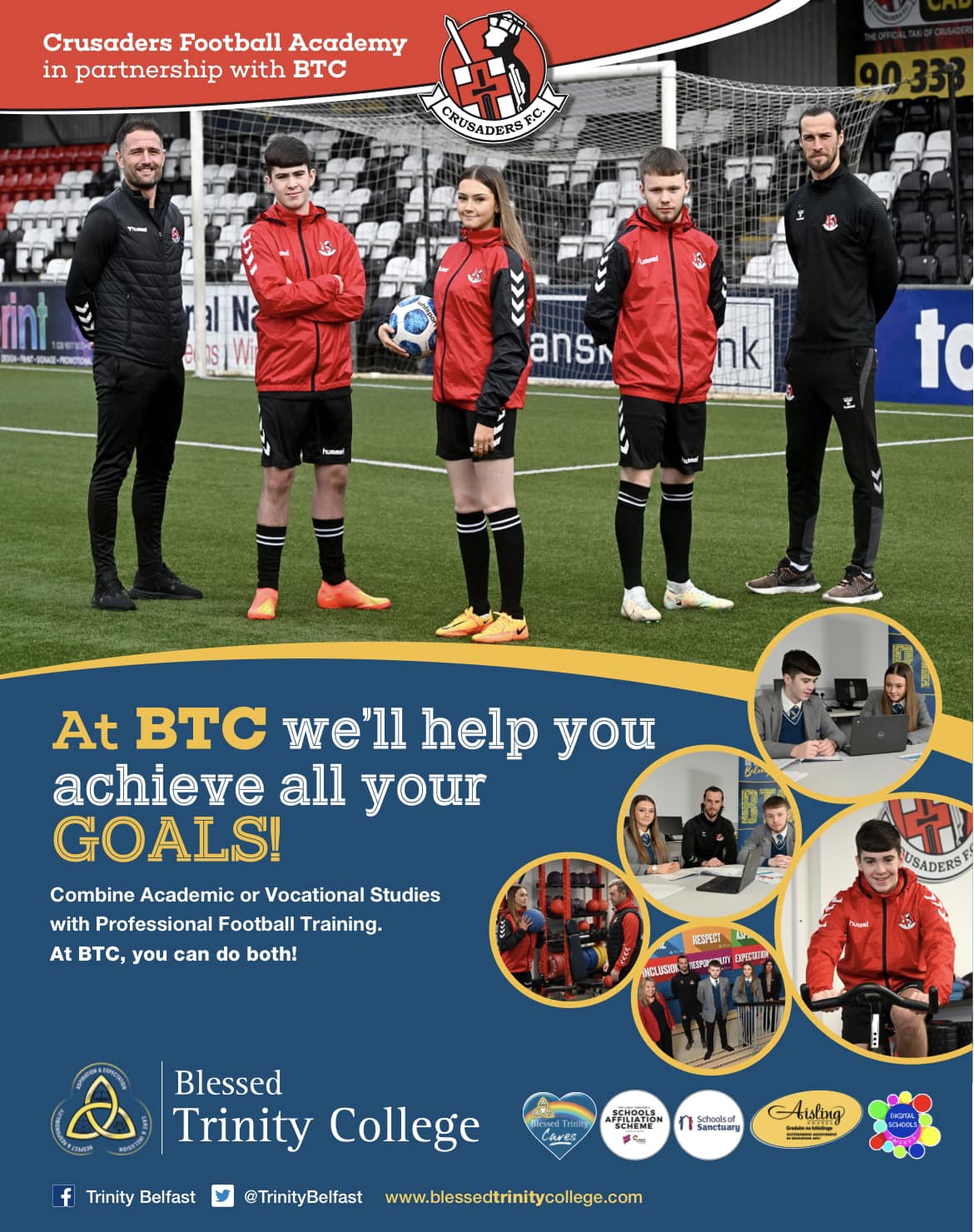 Crusaders Football Academy Team Up With BTC