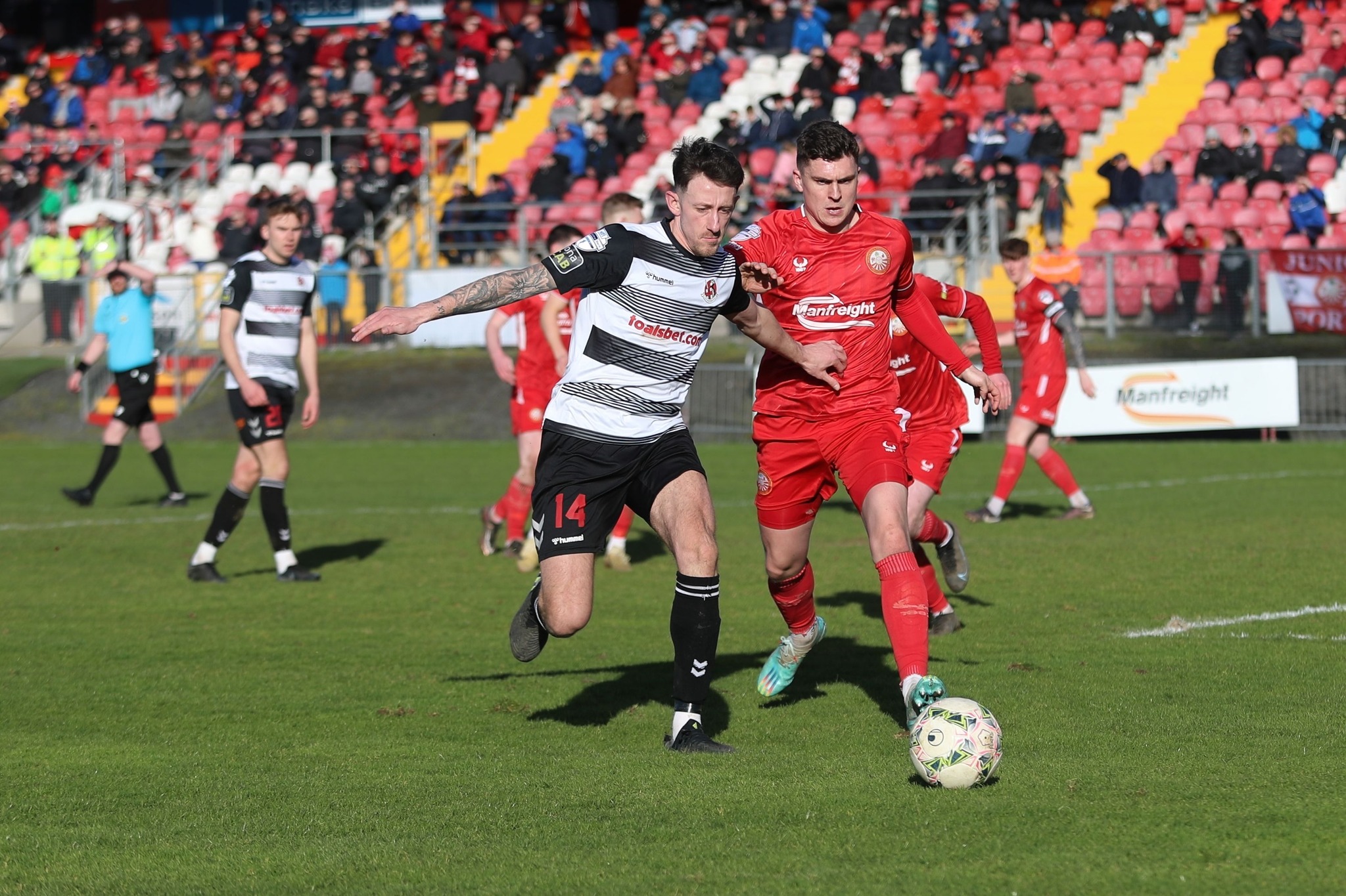 Points Shared At Shamrock Park