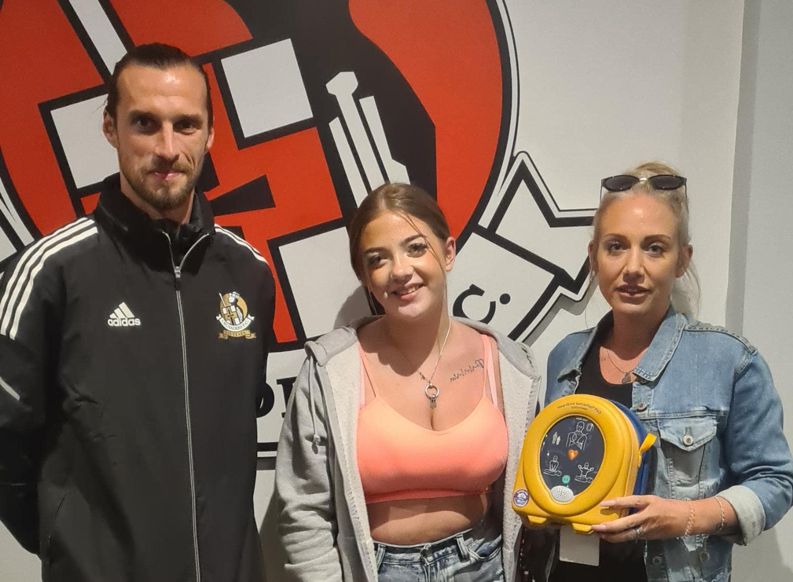 Donation Of Mobile Defib To Academy