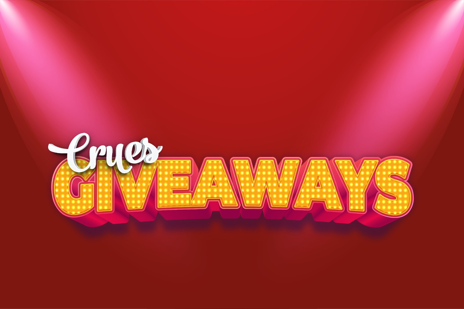 Win Some Great Prizes On Crues Giveaways This Week