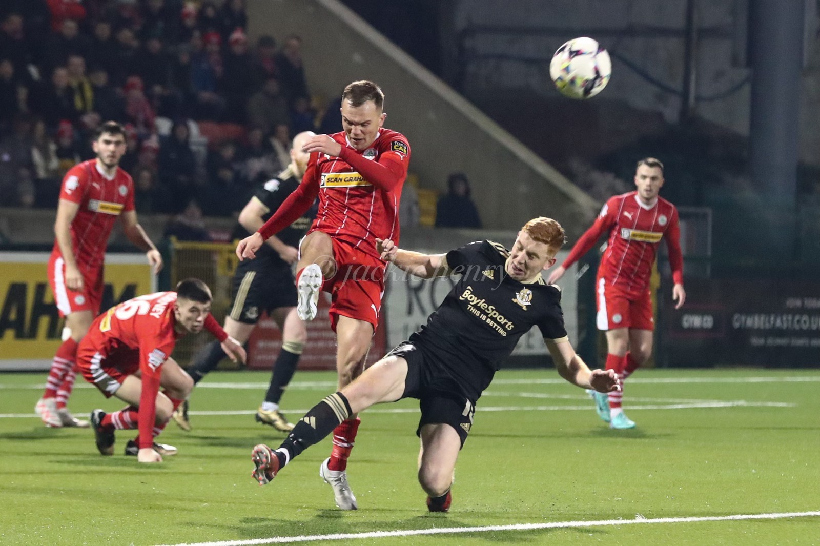 Crusaders Lose North Belfast Derby