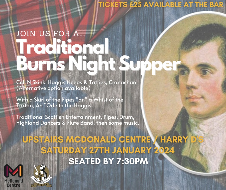 Celebrate Burns Night At Seaview