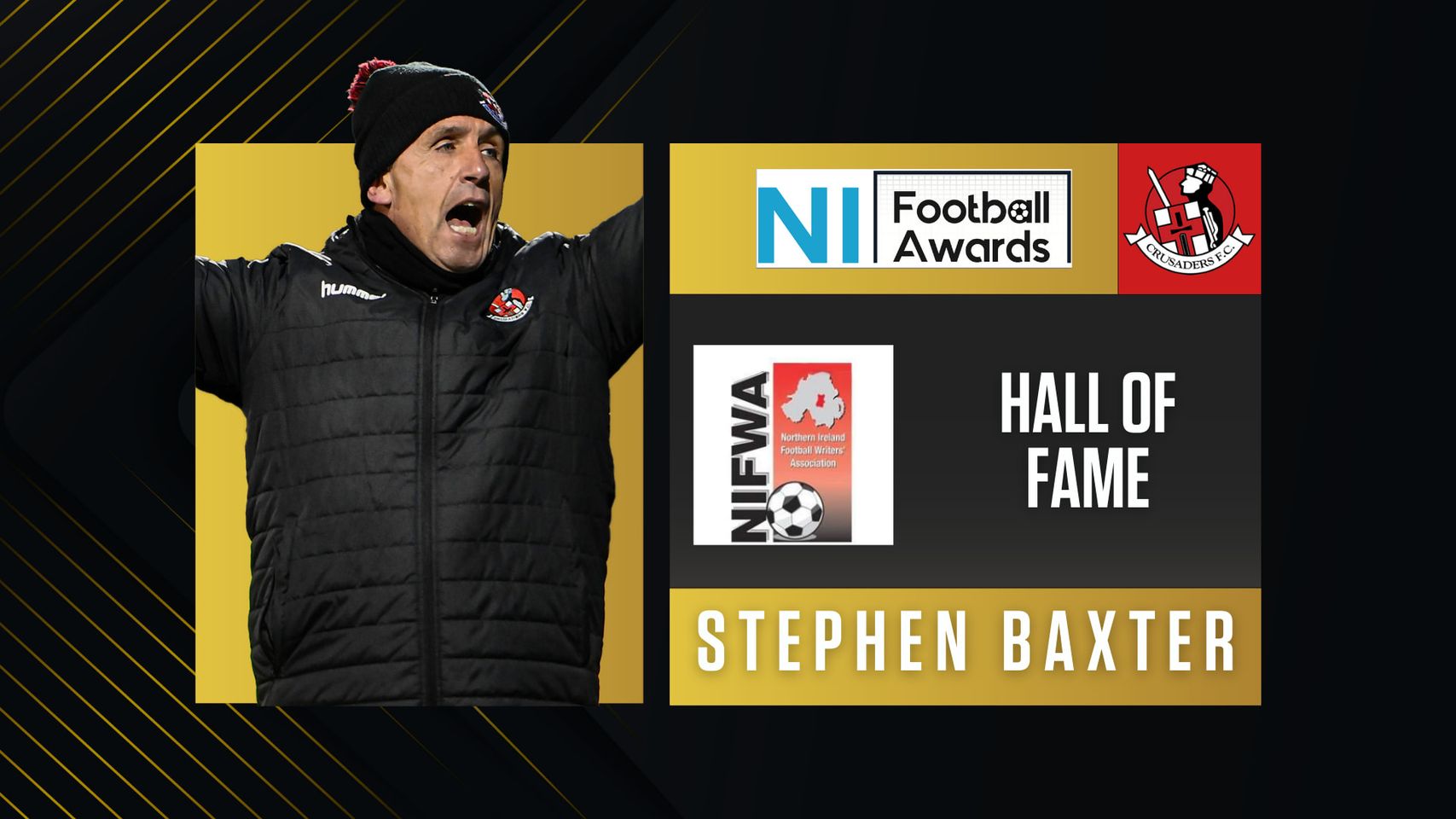 Stephen Baxter Inducted Into NIFWA Hall Of Fame