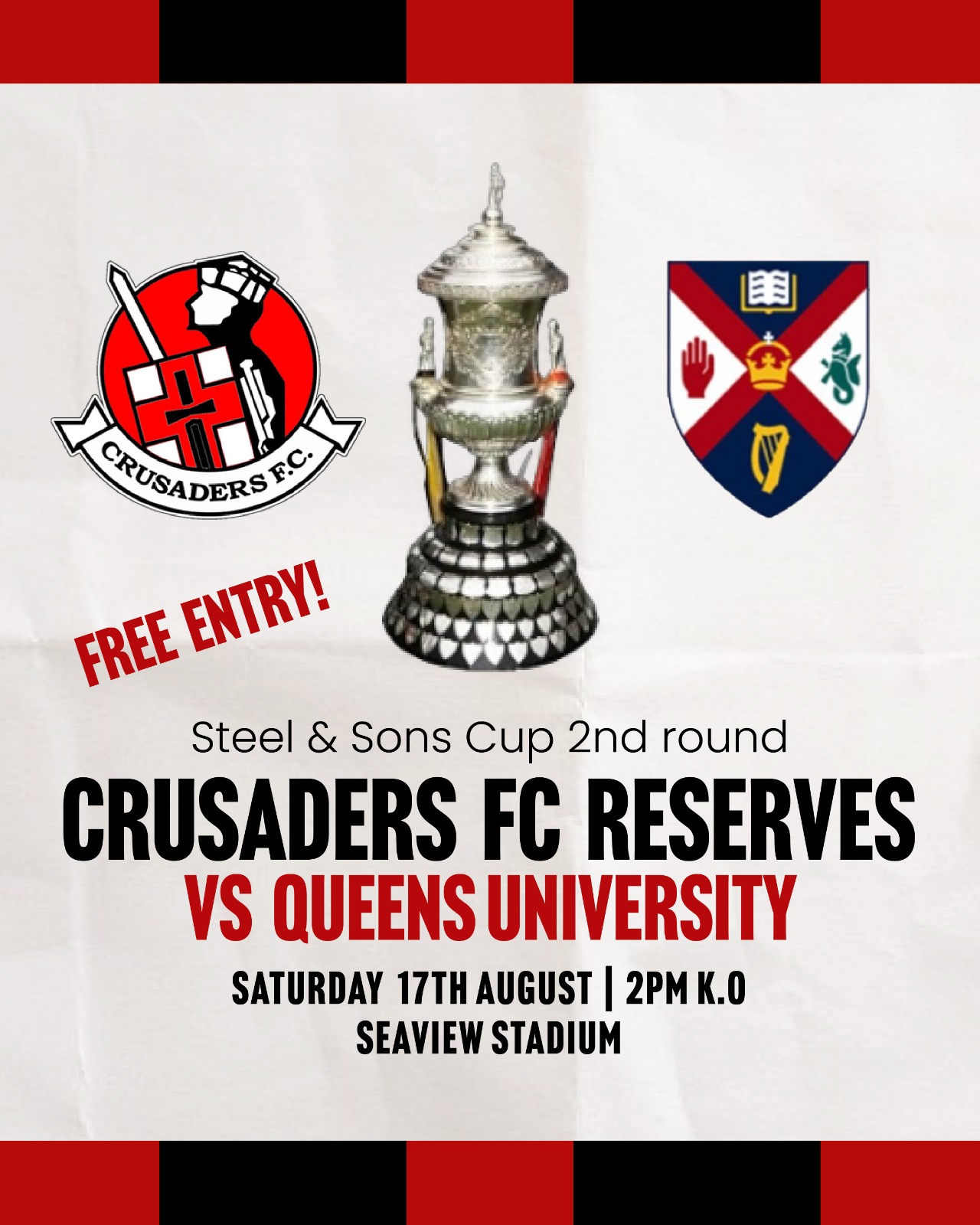 Reserves In Steel & Cup Action on Saturday