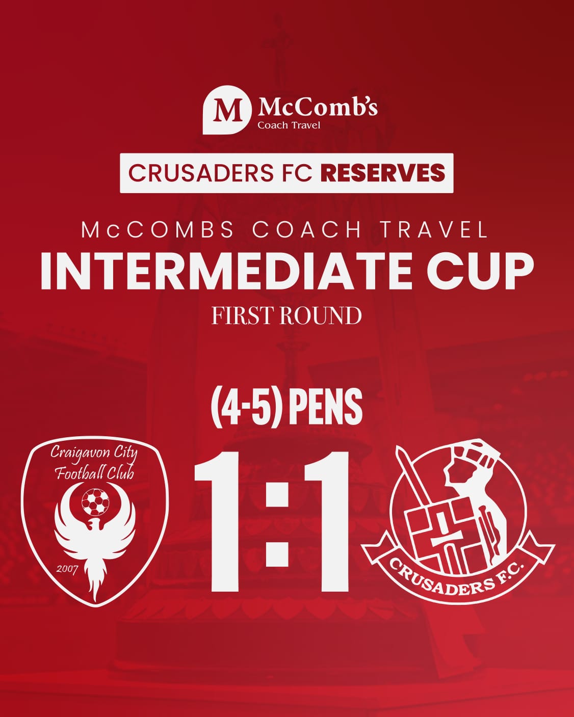 Crusaders Reserves Safely Through In Intermediate Cup