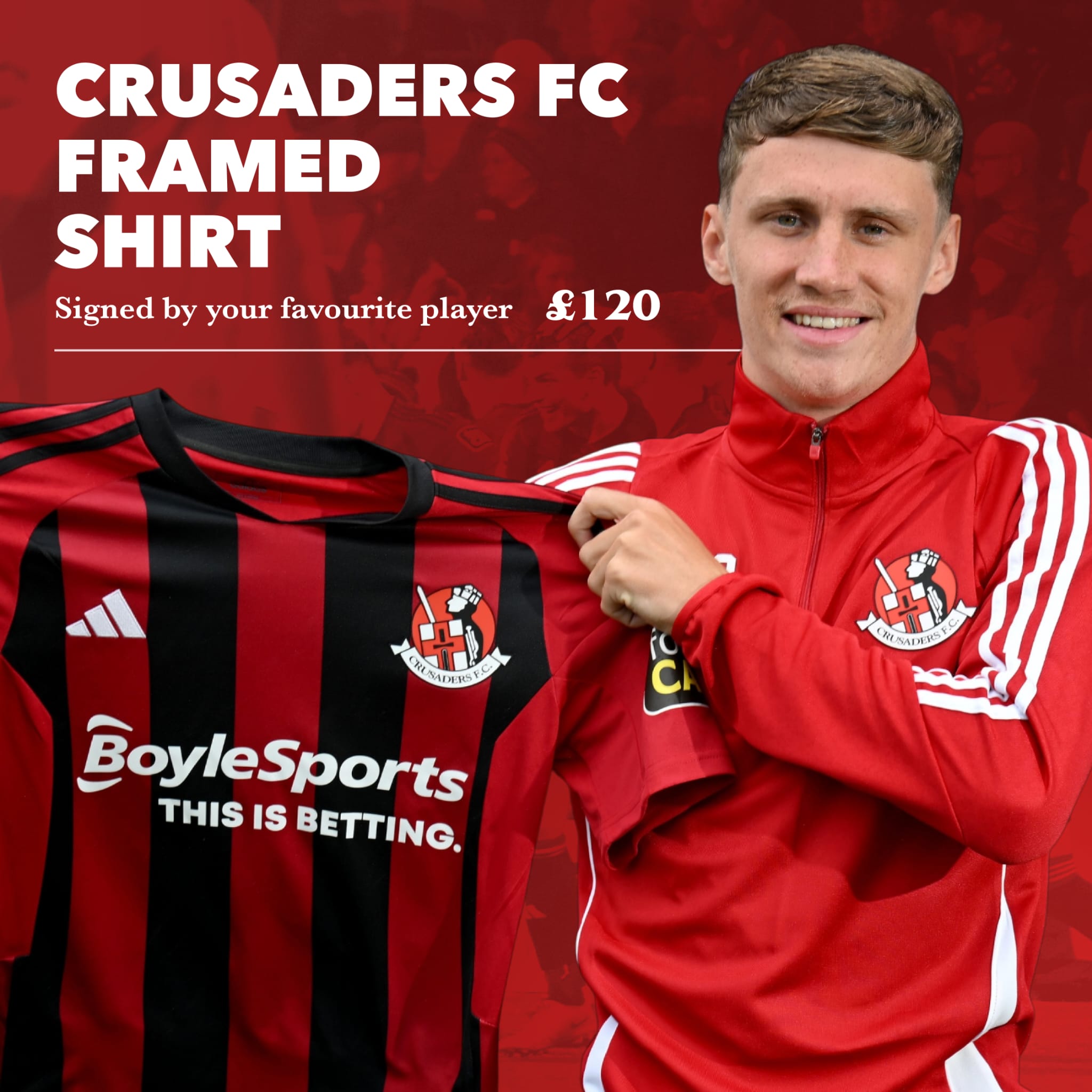 Favourite Crusaders Player Signed Shirt Available