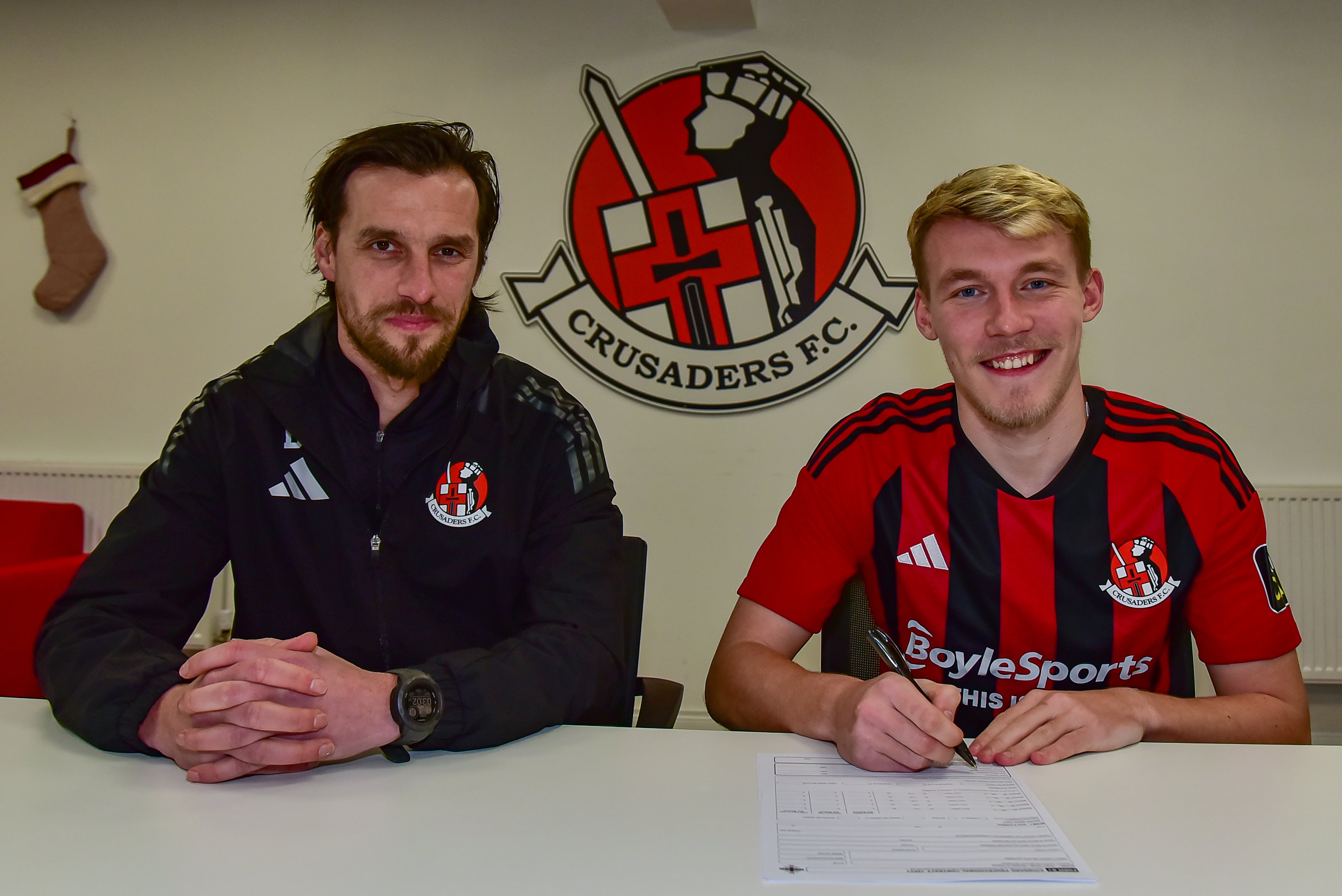Crusaders FC Secure Permanent Signing of Striker Josh O'Connor