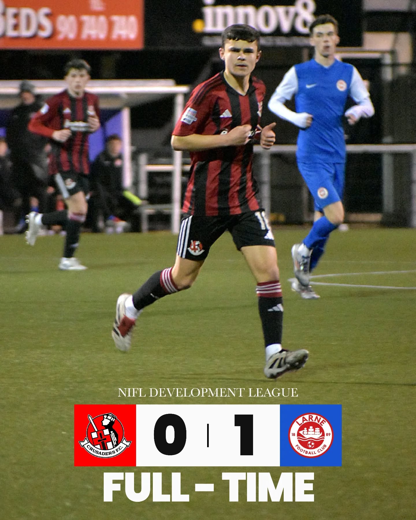 Crusaders Reserves Beaten 1-0 In Tight Game